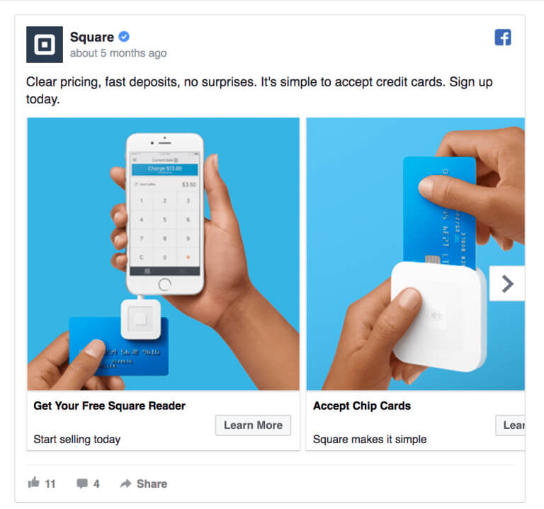 Top 9 Ecommerce Facebook Carousel Ad Examples To Inspire You